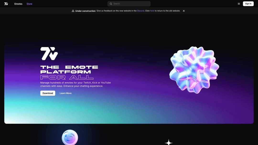 7TV: Massive emote library for live chat communities – ContentCreators.com
