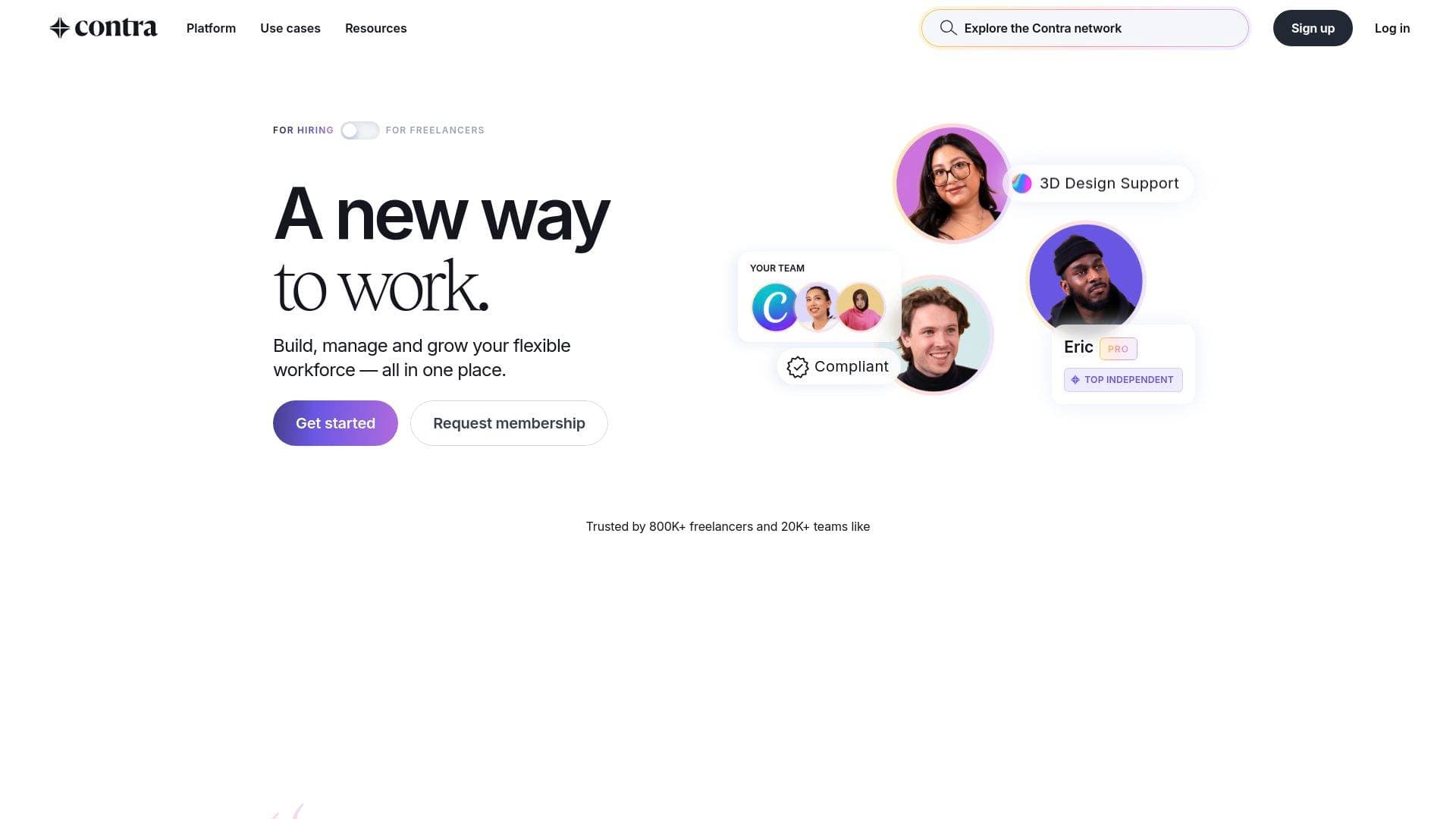 Contra: Commission-free freelance network for independents ...