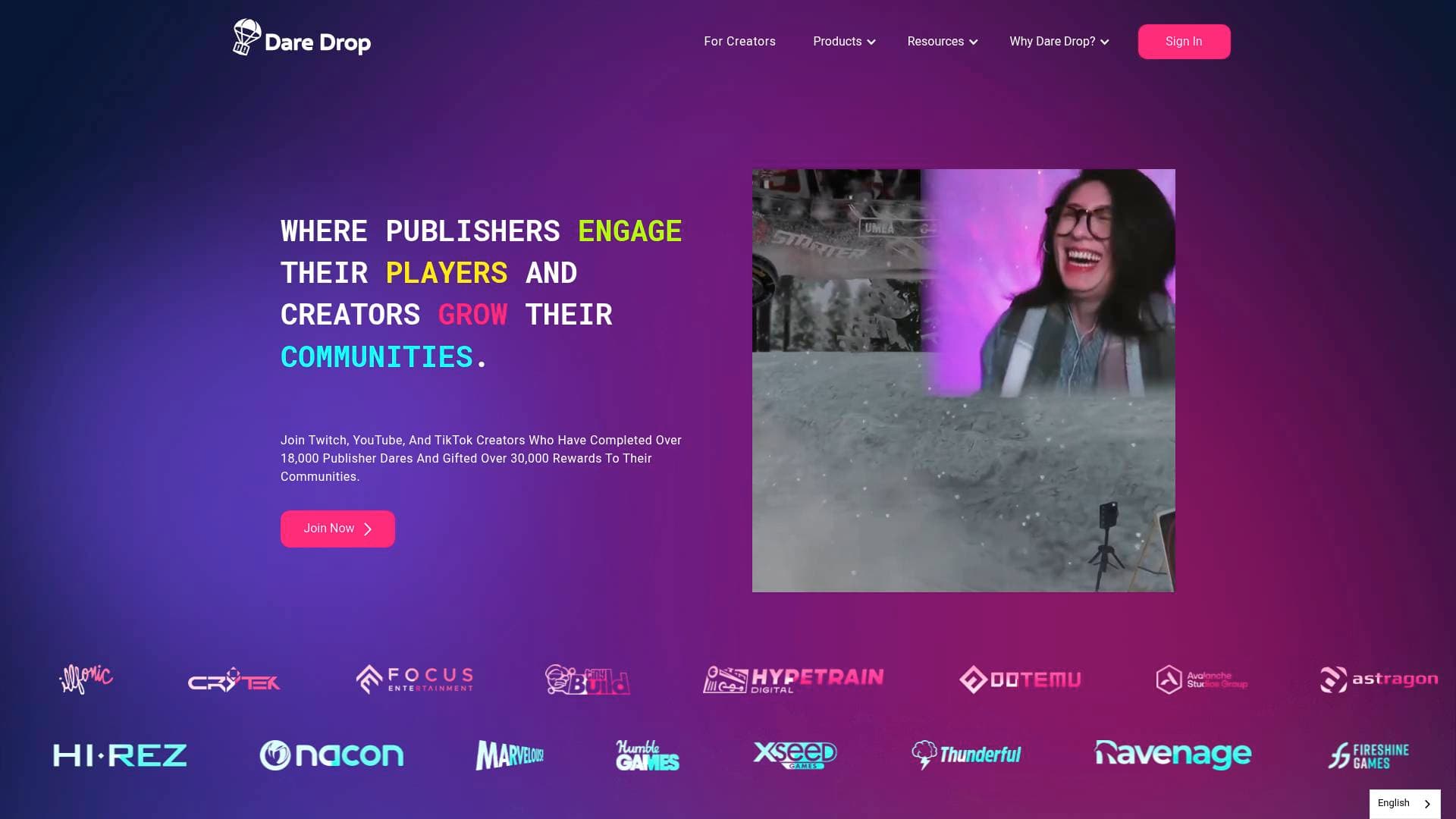 Dare Drop: Where gaming creators earn by doing dares – ContentCreators.com
