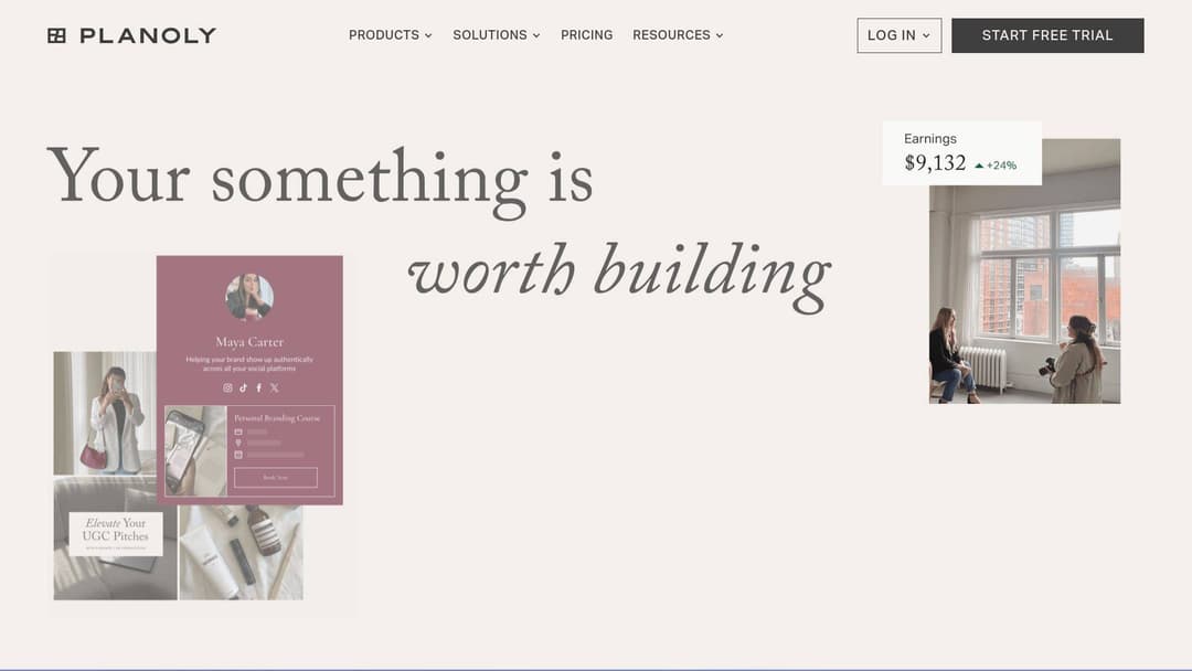 Planoly: Plan, sell, and earn from social media – ContentCreators.com