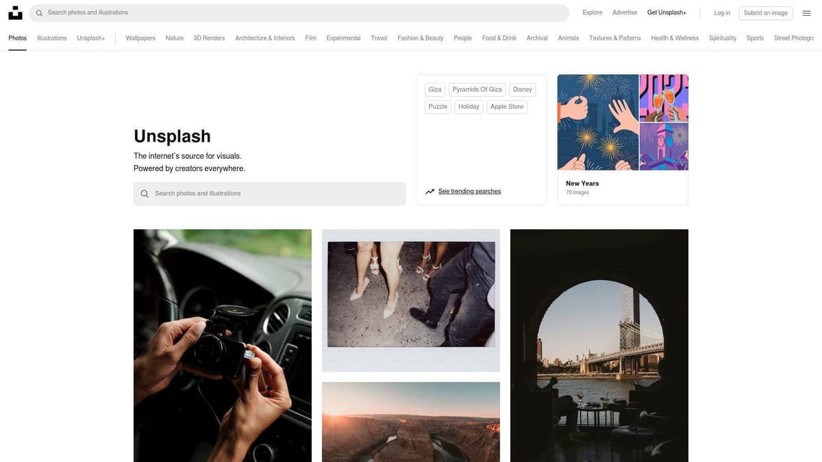 Unsplash: Free, beautiful photos powered by creators – ContentCreators.com